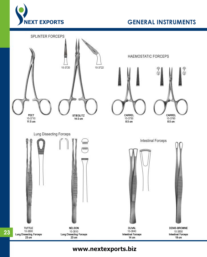 Splinter & Haemostatic Forceps - Next Exports Surgical Instruments